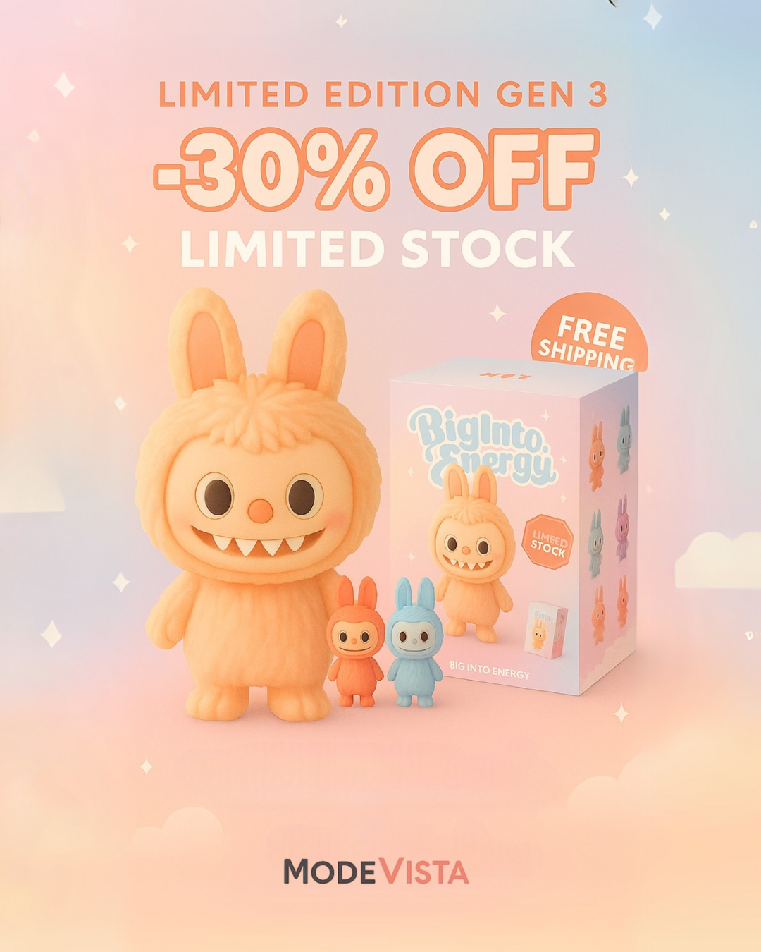 Labubu Gen 3 - Extremely Limited Stock 🧸 – ModeVista